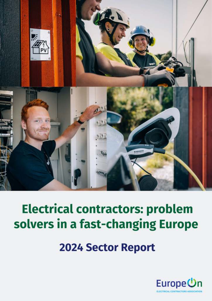 EuropeOn launches new Sector Report: 2.7 million electrical ...